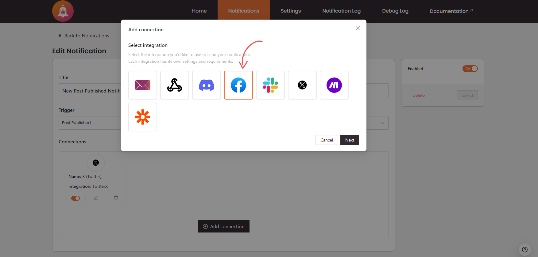 Facebook | Notification Master