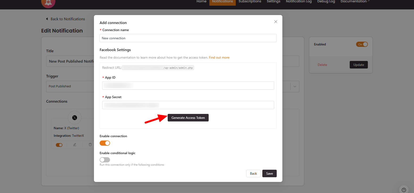 Facebook | Notification Master